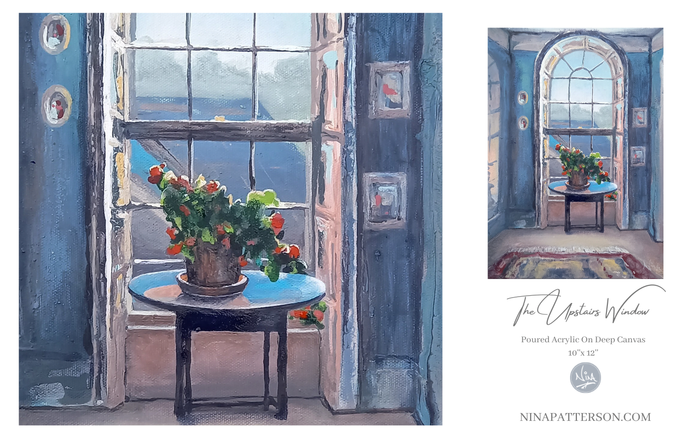 The Upstairs Window - Nina Patterson Art