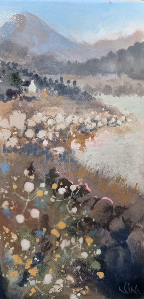 Hidden In The Landscape - Landscape Painting - Nina Patterson Art